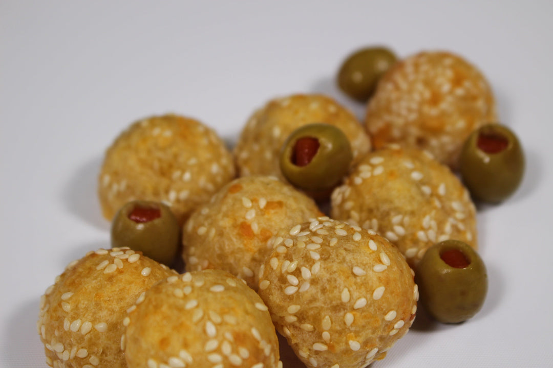 Olive Cheese Balls By Mazza And More | Kosherfoodcourt.com – Kosher ...