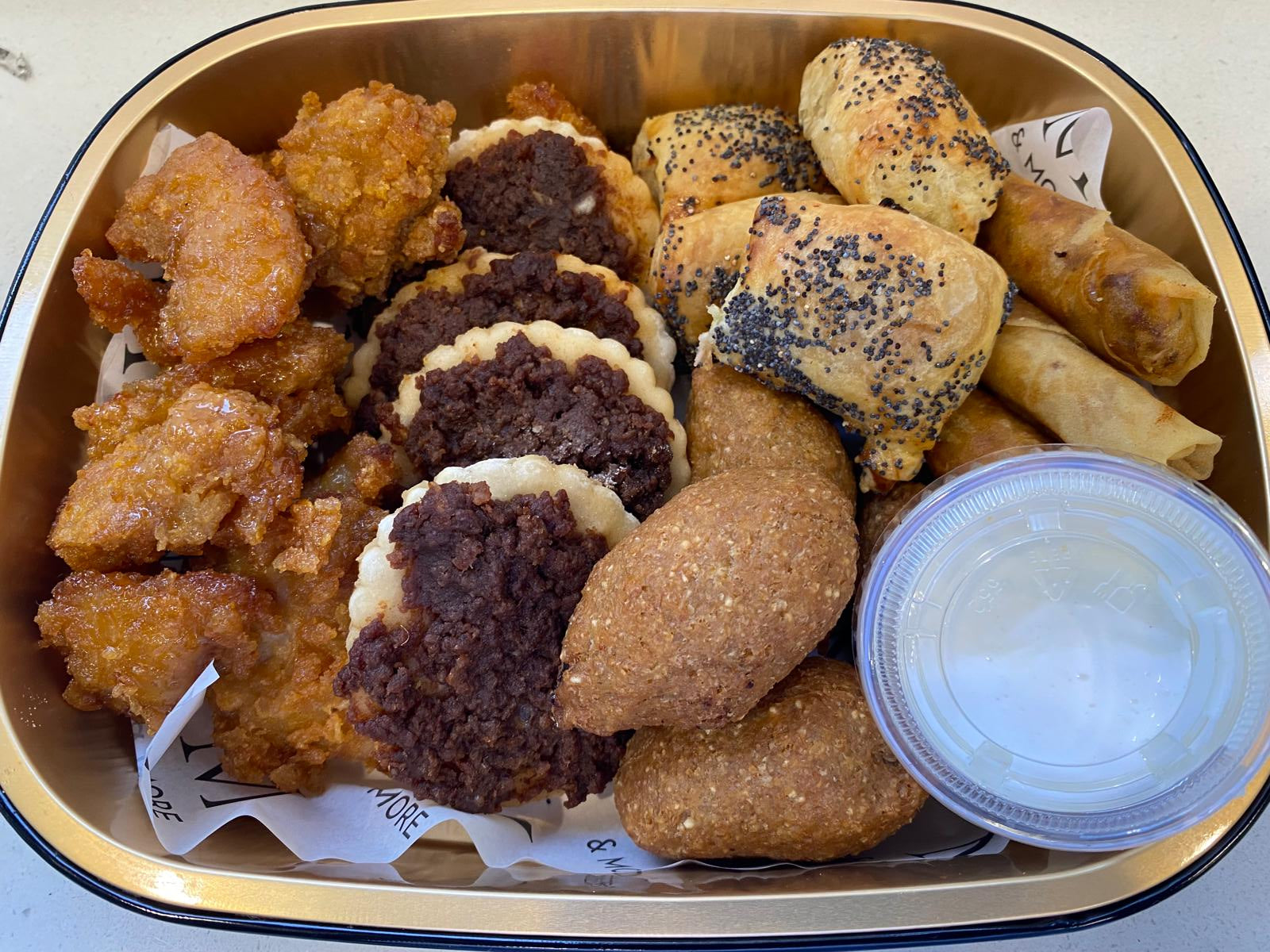 Kosher Mazza Tasting Platter | Kosher Food Courts